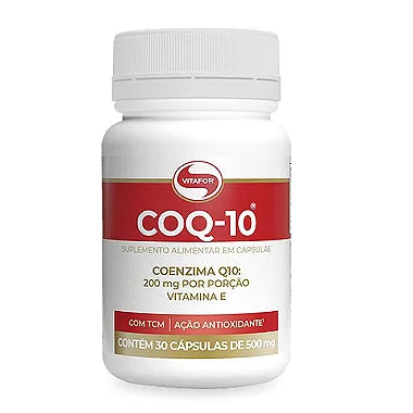 Coq10 - Vitafor coenzima q10 30 capsulas – Body Suplementos